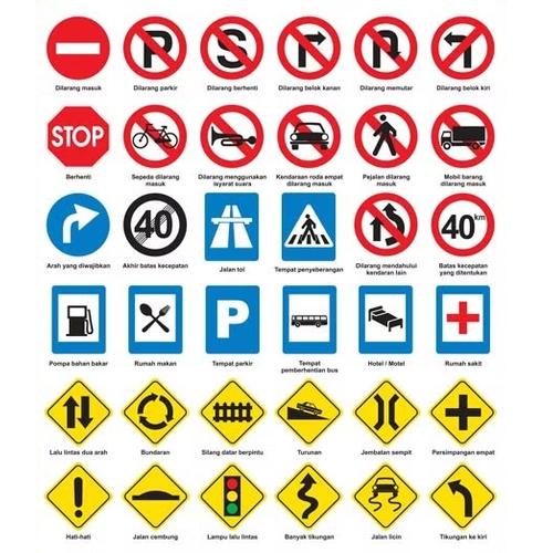 Jual Rambu lalu lintas Papan Aluminium Penanda Peringatan Parkir ...