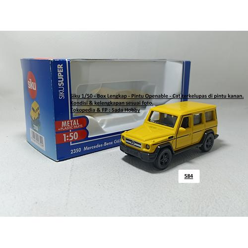 Jual Diecast Siku 1/50 2350 Mercedes Benz G65 AMG Kuning - Kota ...