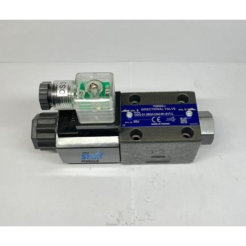 Jual Directional Control Valve Yuken DSG-01-2B3A-D24-N1-51T-L ...