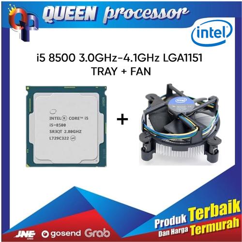 Jual PROCESSOR INTEL CORE I5 8500 3.00 GHz TRAY LGA 1151 + FAN - Bundle - Jakarta Pusat ...
