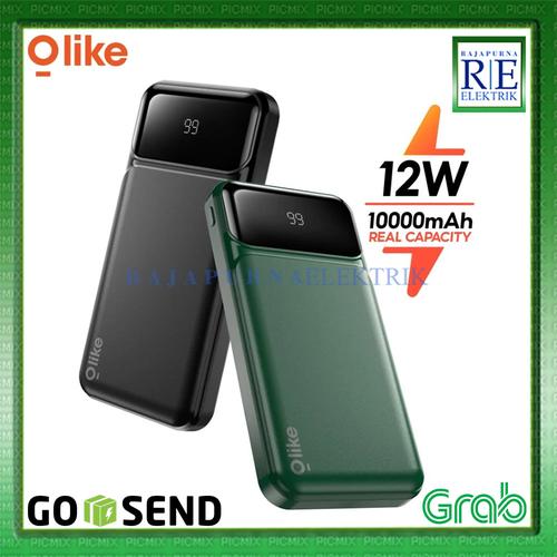Jual OLIKE Powerbank P106 10000mAh with LED Display Dual Port USB Type ...