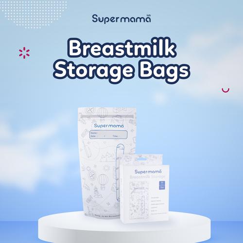 Jual Kantong Asi | Supermama Lab Breastmilk Storage Bags Kantong Asi - Kota Depok - Supermama ...