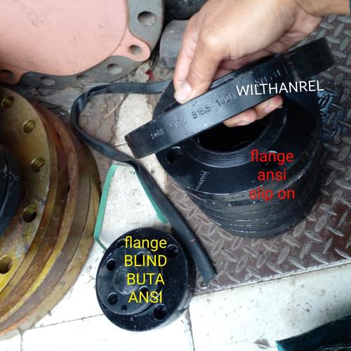 Jual flange buta / blind ansi#150 1 1/2" besi bahan carbon steel - Kota ...