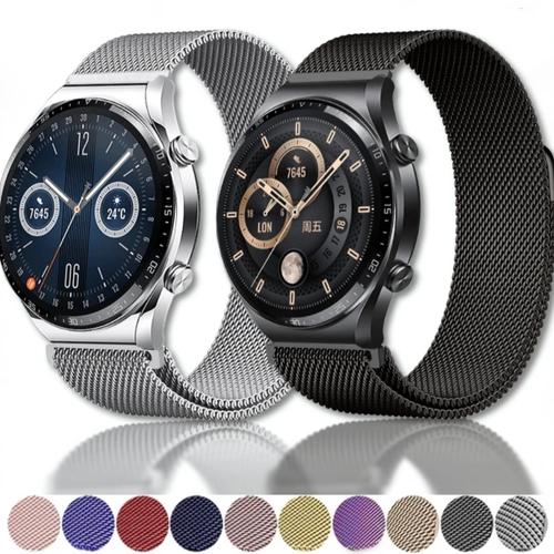 Jual MILANESE MAGNETIC LOOP STRAP SMARTWATCH 22mm HUAWEI GT5 46MM / GT ...