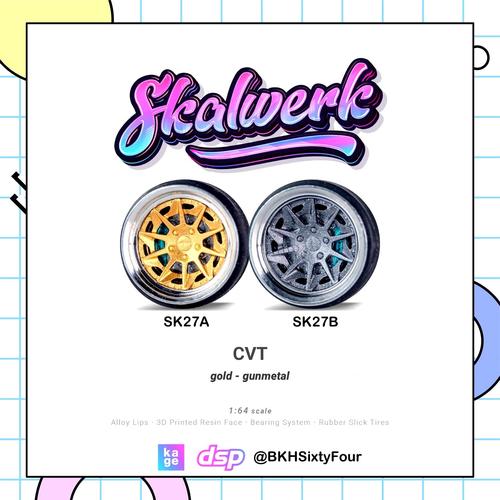 Jual SKALWERK SK27 Model ROTIFORM CVT 10mm Diskbreak+Bearing High ...