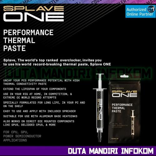 Jual SPLAVE ONE - High Performance Thermal Paste for Processors ...