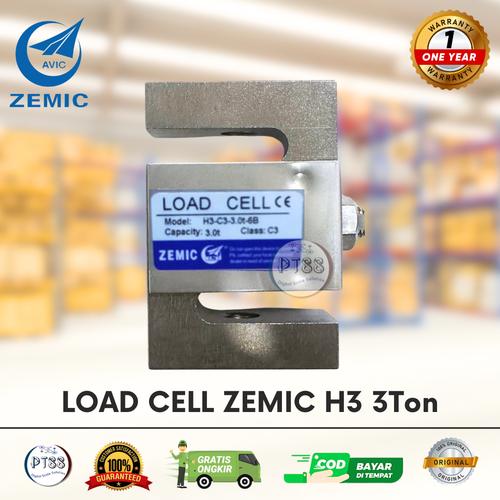 Jual Load cell Zemic H3 3ton / load cell S 3ton / load cell tension ...