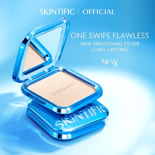 Promo SKINTIFIC Ultra Cover Powder Foundation 9g | Matte Fit Bedak ...