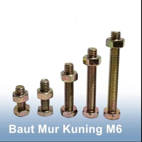 Jual BAUT MUR KUNINGAN M6 - M6 X 50 - Kota Bandar Lampung - Indo Teknik ...
