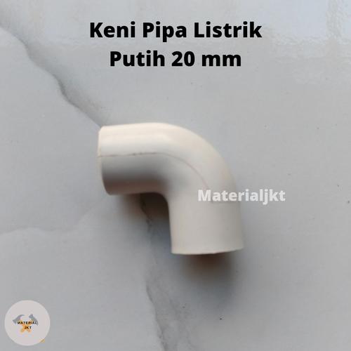 Jual KENI 20 MM CONDUIT / ELBOW / KENI PIPA LISTRIK KONDUIT / KENI PIPA ...