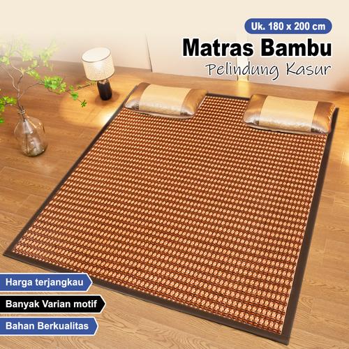 Jual Tikar Bambu ukuran 180, 160,120 x 200 cm Tikar Lipat Bambu Tikar ...