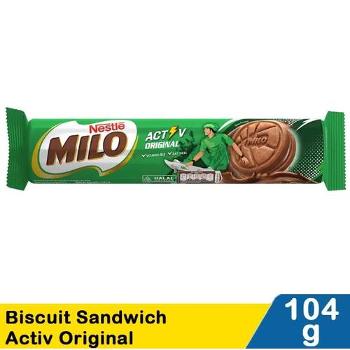 Jual MILO SANDWICH ACTIV ORIGINAL 104 GR BISKUIT BISCUIT NESTLE BISCUIT ...