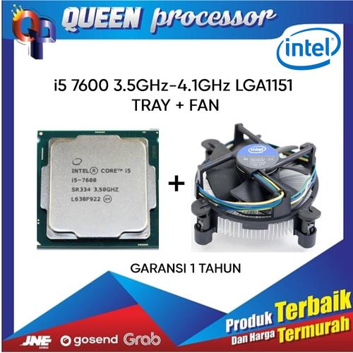 Jual PROCESSOR INTEL I5 7600 TRAY + FAN - BUNDLE - Jakarta Pusat ...