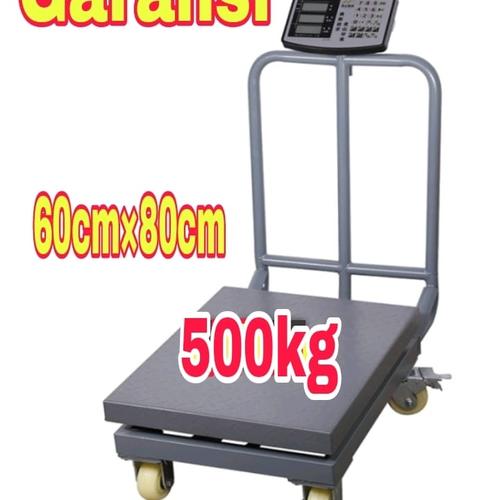 Jual timbangan duduk digital Daijin 500kg Roda - 30cmx40cm 200kg ...