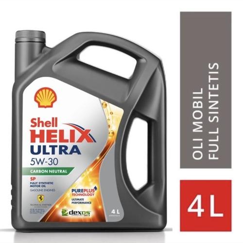 Jual Oli Mesin Mobil Shell Helix Ultra 5W-30 Fully Synthetic. KEMASAN 4 LITER - Kab. Pandeglang ...