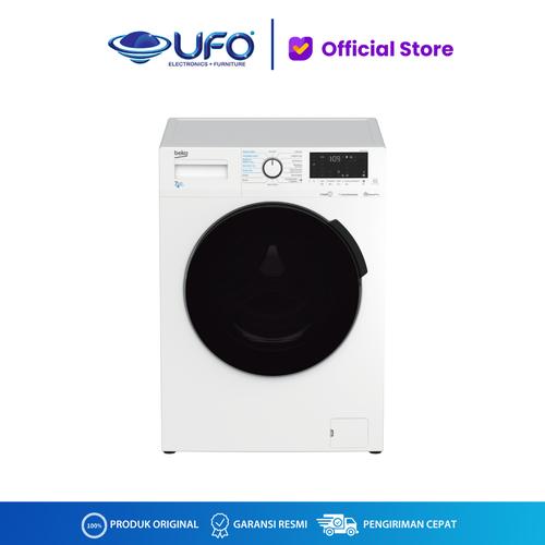 Promo BEKO WDB7425R2W MESIN CUCI DAN DRYER FRONT LOADING 7 KG / 4 KG ...
