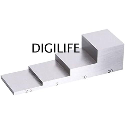 Jual Ultrasonic Test Block 2.5-20mm Calibration Ultrasonic 4 Step Set ...