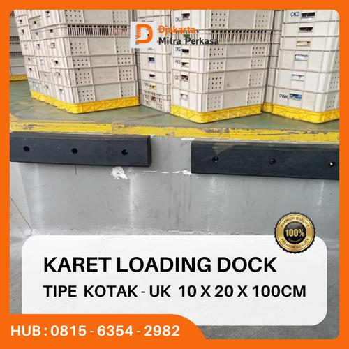 Jual Rubber loading dock kotak 10x20x100cm Rubber bumper loading dock ...