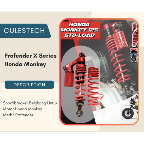Jual Shockbreaker Profender X Series Honda Monkey ORI - Merah - Kab ...