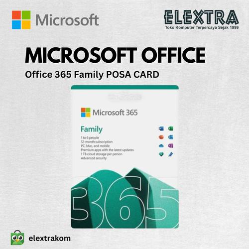 Jual Microsoft Office 365 Family - POSA CARD - Kota Makassar ...
