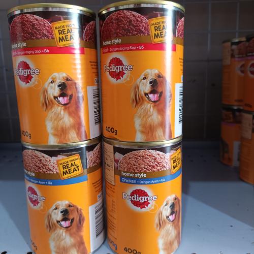 Promo Pedigree Adult 400gr Beef Chicken Makanan Anjing Kaleng Basah Wet ...