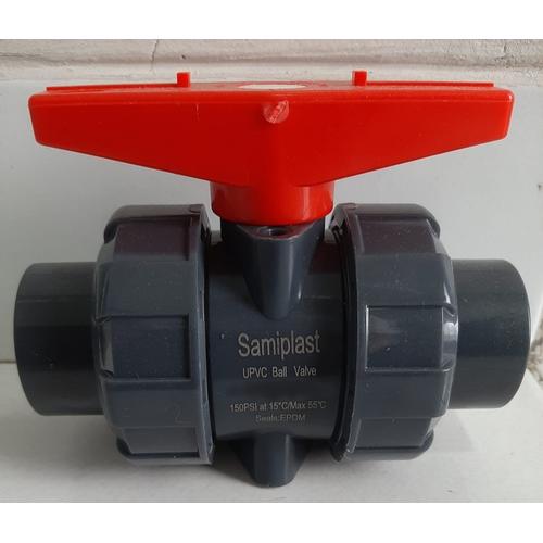 Jual SamiPlast True Union Ball Valve Size 1/2" Drat, Seal EPDM, Seat ...