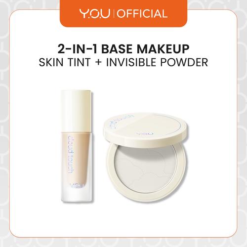 Promo YOU 2in1 Cloud Touch Blurring Skin Tint + Invisible Setting ...