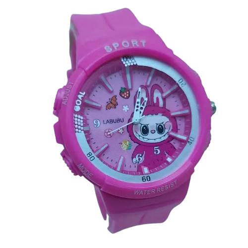Jual Jam Tangan Anak LABUBU Lucu - Jam Tangan LABUBU Viral - segi hijau ...