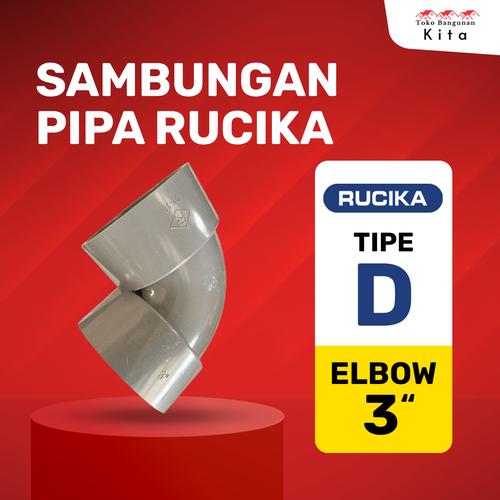 Jual Knie Elbow / Keni L 4" Rucika D-DL Fitting Pipa - Kota Bekasi ...
