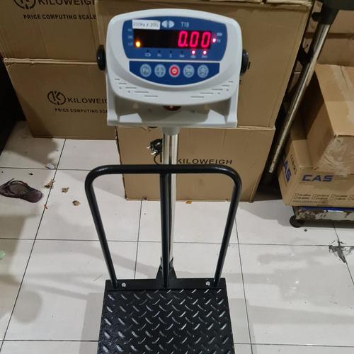 Jual timbangan duduk / timbangan barang Sonic T18 uk. 40×50 boardes cap ...