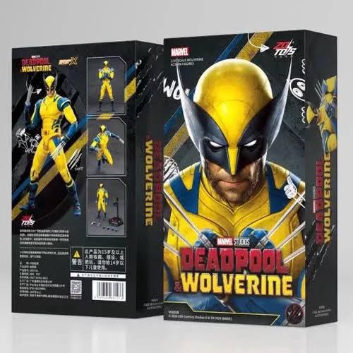 Jual ZD Toys Marvel Deadpool & Wolverine Action Figure - Wolverine ...