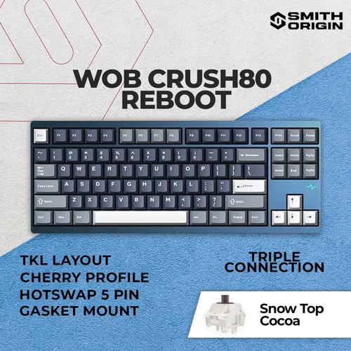 Promo WOB Crush 80 Reboot Pro Aluminium Three Mode Wireless 75% Ball ...