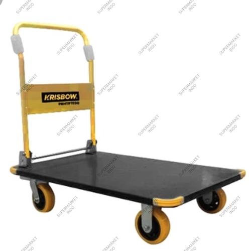 Jual Krisbow Troli Barang 1100 Kg Trolley PLATFORM HAND TRUCK trolly ...