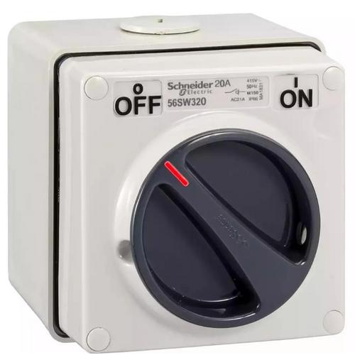 Jual Saklar Schneider S56SW320 3 Gang 20A 500VAC Surface Switch ...