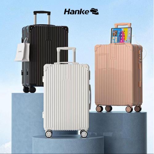 Promo Hanke Koper Kabin & Bagasi 18-26 Inch HK055 - Pink, 24 inci - Kab ...
