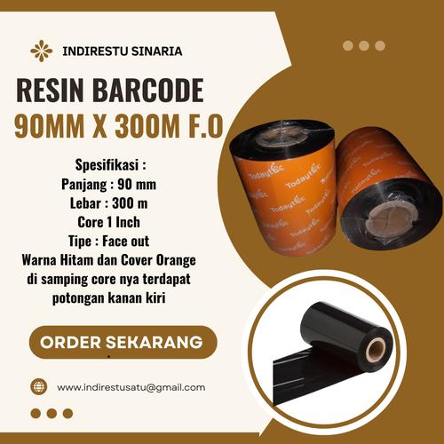 Jual Resin Ribbon 90mm x 300m - Hitam - Jakarta Pusat - Distributor ...