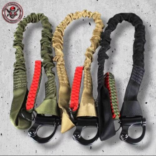 Jual Tactical Quick Release Safety Sling Lanyard - Hitam - Jakarta ...