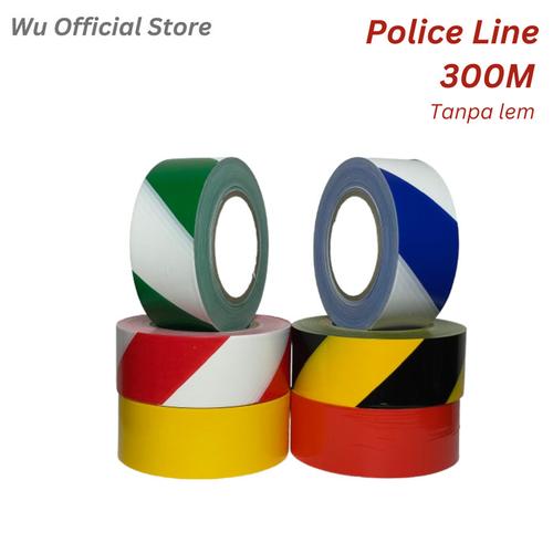 Jual Police Line / Garis Polisi Safety Line 2 inch x 300 meter kuning ...