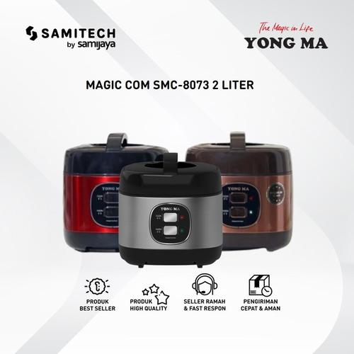 Promo MAGIC COM RICE COOKER YONGMA SMC-8073 SMC 8073 2LITER - Abu-abu ...