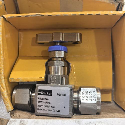 Jual Needle Valve 12mm OD Tube H SERIES Metal Seat PTFE 6000PSI SS316 ...