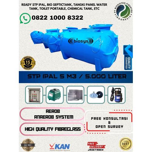 Jual Septic tank/STP IPAL Biotech Sistem 5 m3 / 5.000 liter -, Sepiteng ...