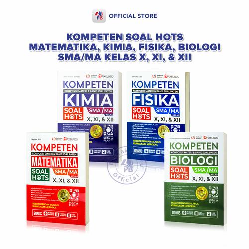 Jual Buku Kompeten Fisika Biologi Kimia Matematika Soal Hots SMA/MA - FISIKA - Kab. Bantul ...