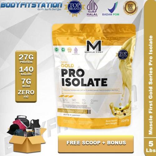 Jual Muscle First Gold Pro Isolate 5 Lbs / M1 Protein Suplemen Susu ...