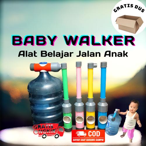 Jual baby walker pipa paralon push / alat bantu belajar jalan bayi ...