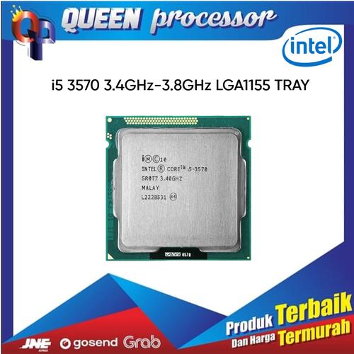 Jual Intel Core i5 3570 3.4Ghz Cache 6MB Tray Socket LGA 1155 TANPA FAN - NON BUNDLE - Jakarta ...