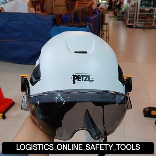 Jual HELM SAFETY PETZL + EYE SHIELD/ PETZL VERTEX VENT HELMET w/ PETZL ...