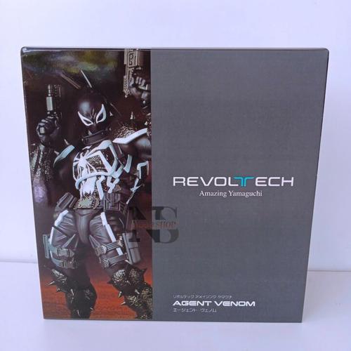Jual Revoltech Amazing Yamaguchi Agent Anti Venom White Marvel Action ...