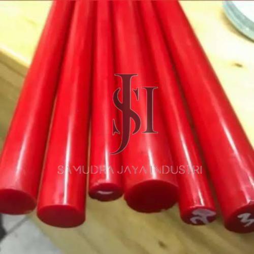 Jual Polyurethane Rod Merah 40mm x 1000mm (PU Merah Batangan) - Jakarta ...