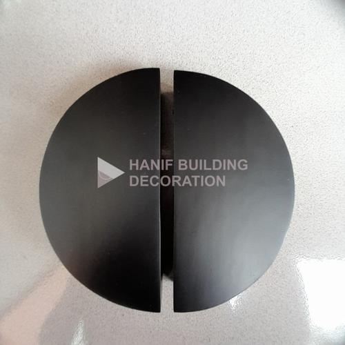 Jual Handle Pintu Half Moon Setengah Lingkaran Alumunium Solid Kaki ...
