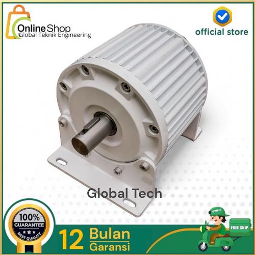 Jual Generator Permanen Magnet Wind Turbine 1000W 48V Turbin Angin 500 ...
